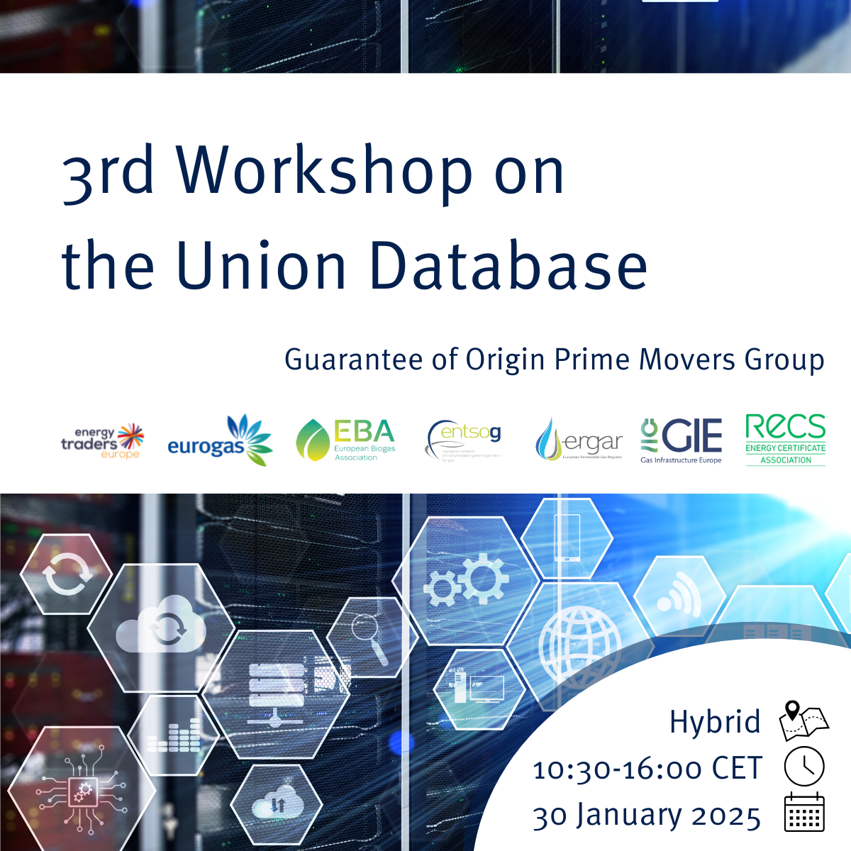 Guarantee of Origin (GO) Prime Movers Group - 3rd Public Workshop on the Union Database - Eurogas